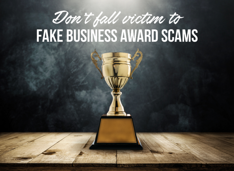 Don't Fall for Fake Award Scams - Kristi Eakin Design